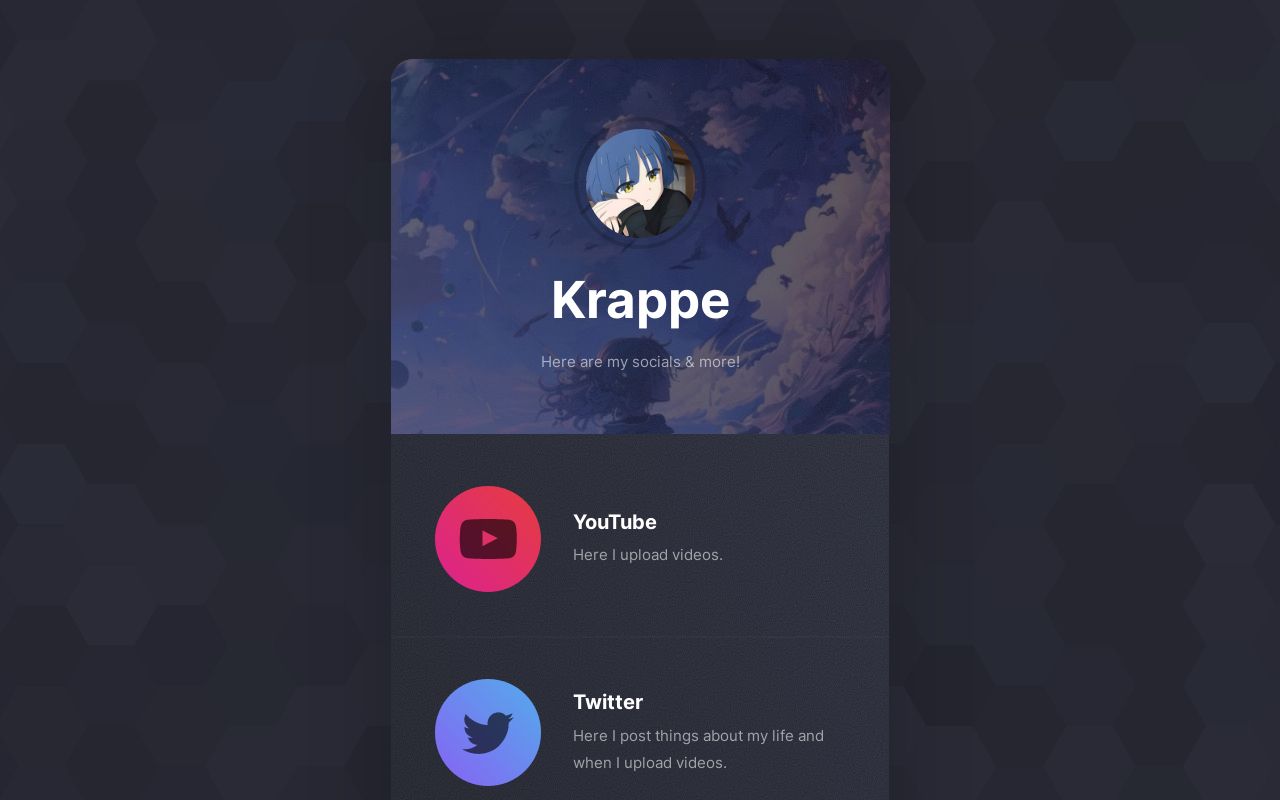 Krappe's website